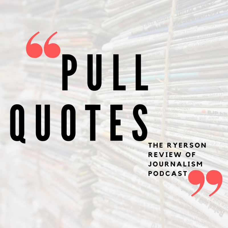 Pull Quotes Season Three Episode 1: How Has the Loss of Local Media ...